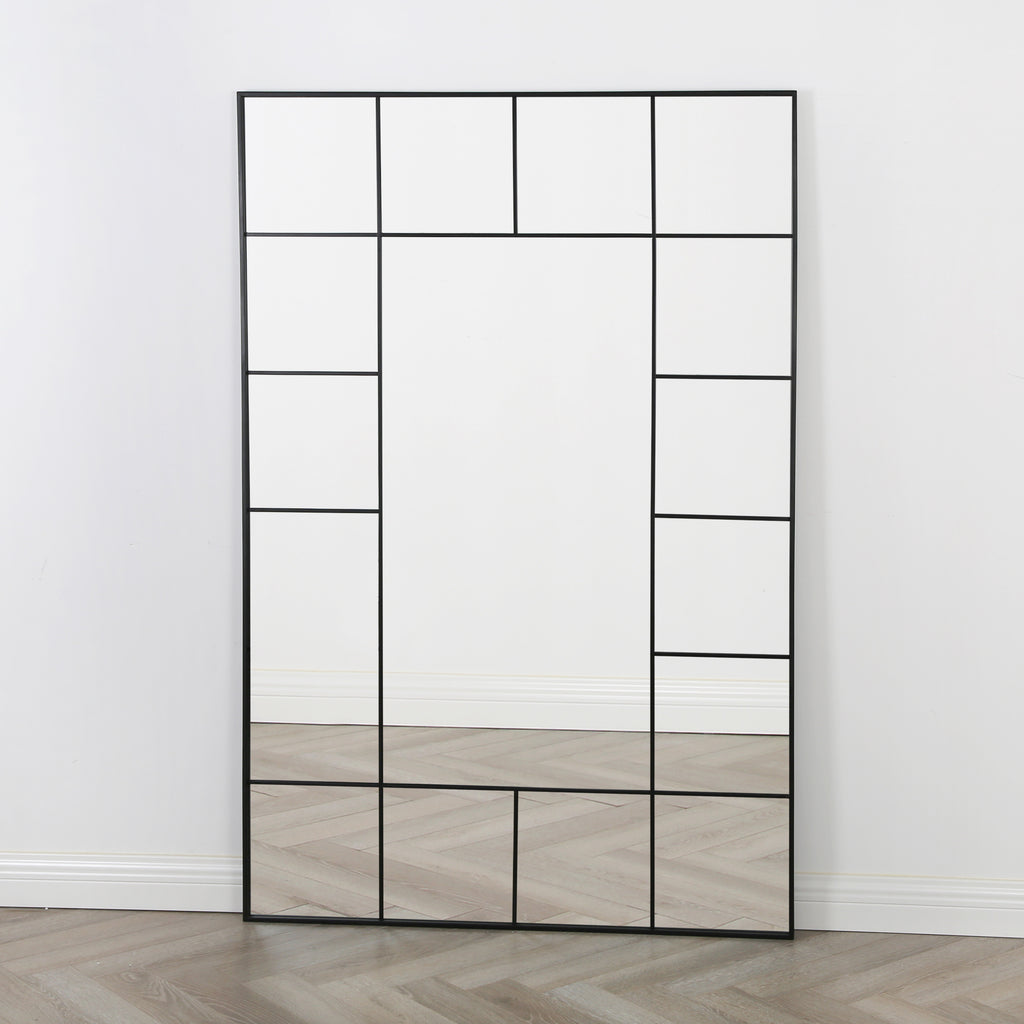 Aion - Window Mirror in Full Length - Black Frame - 179x119 – Home ...