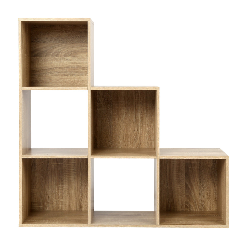 Jane - 123 Bookcase - Cube storage boxes (Black or Oak) – Home Garden ...