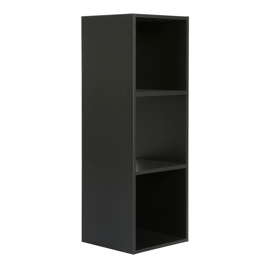 Jane - 3x1 Bookcase - Cube storage boxes (Black or Oak) – Home Garden ...