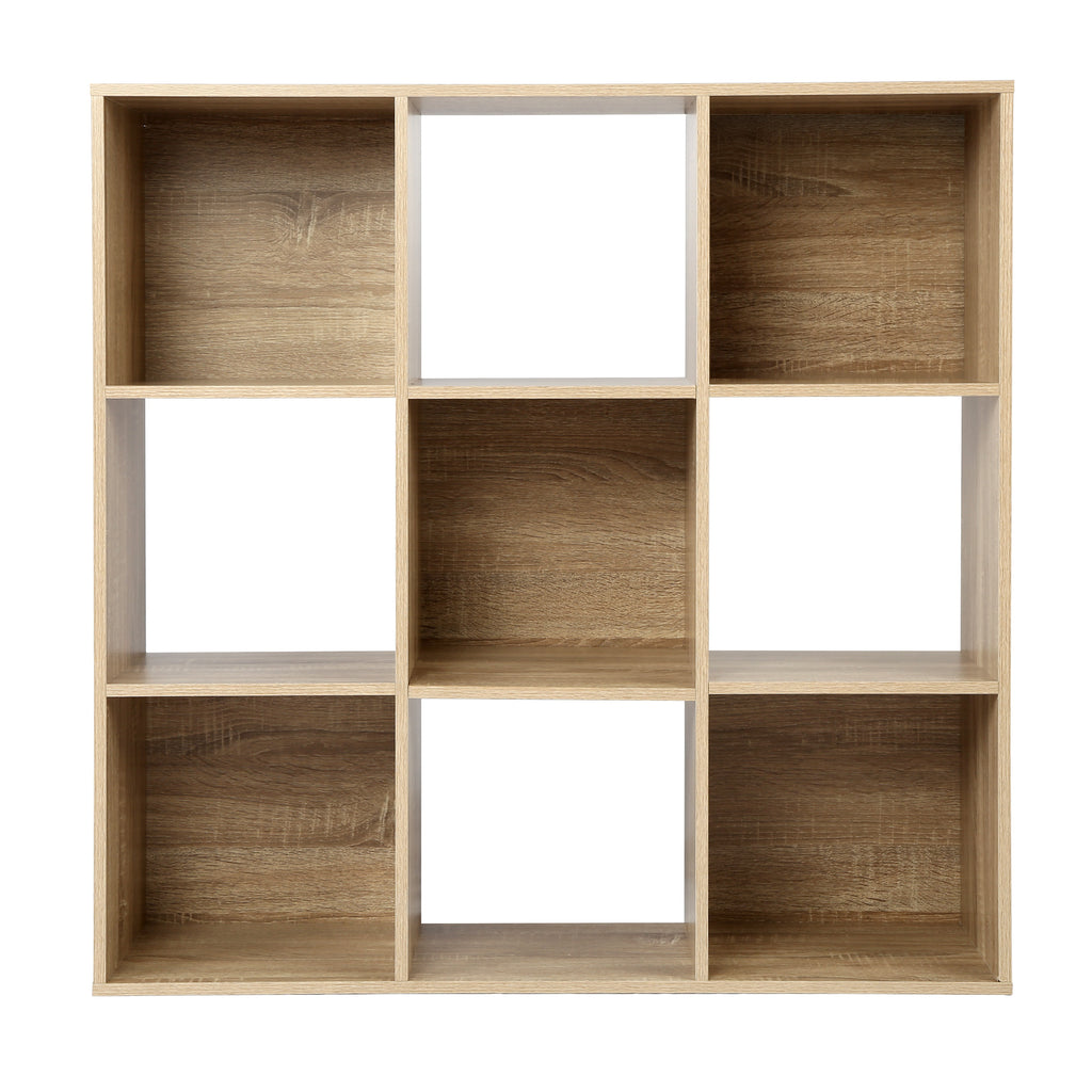 Jane - 3x3 Bookcase - Cube storage boxes (Black or Oak) – Home Garden ...