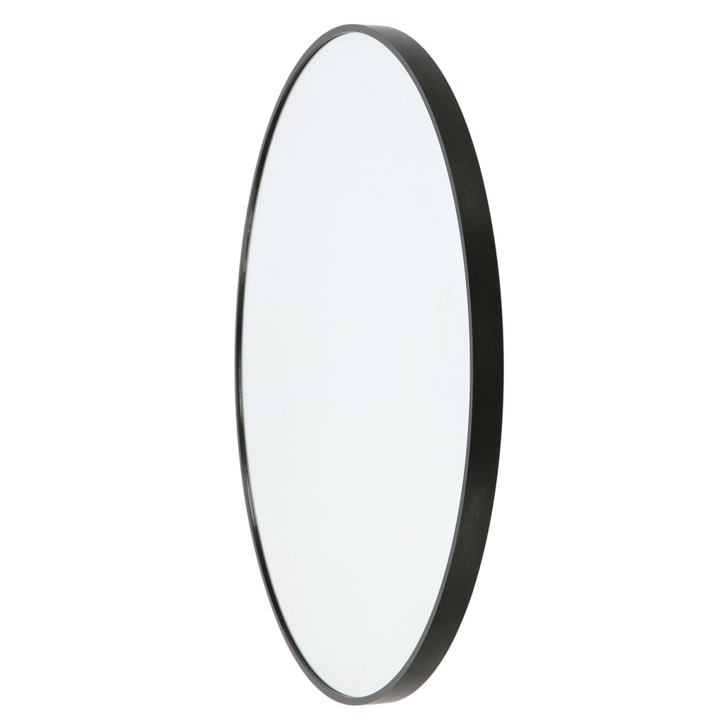Pandora - Round Wall Mirror - 80x80 cm (Black, Silver, Gold) – Home ...